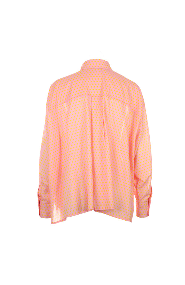 Samba Dots Blouse - Rose/Yellow by Funky Staff – Harlow North