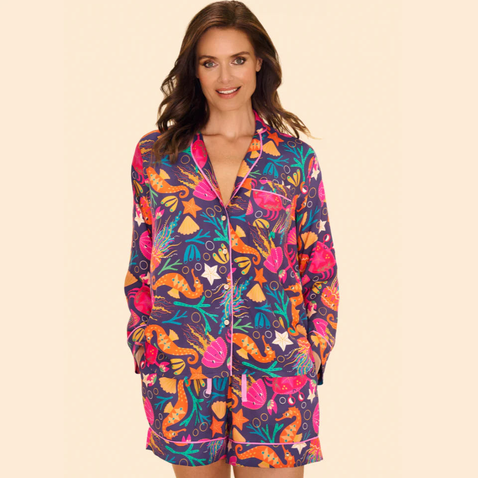 Seashore Friends Pyjama Set by Powder UK – Harlow North