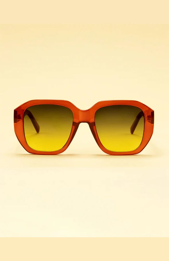 Jolene Sunglasses - Rust By Powder UK – Harlow North