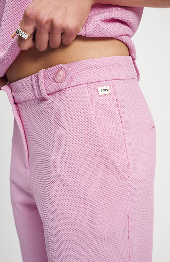 Tapered Pants - Rose Pink by POM AMSTERDAM – Harlow North