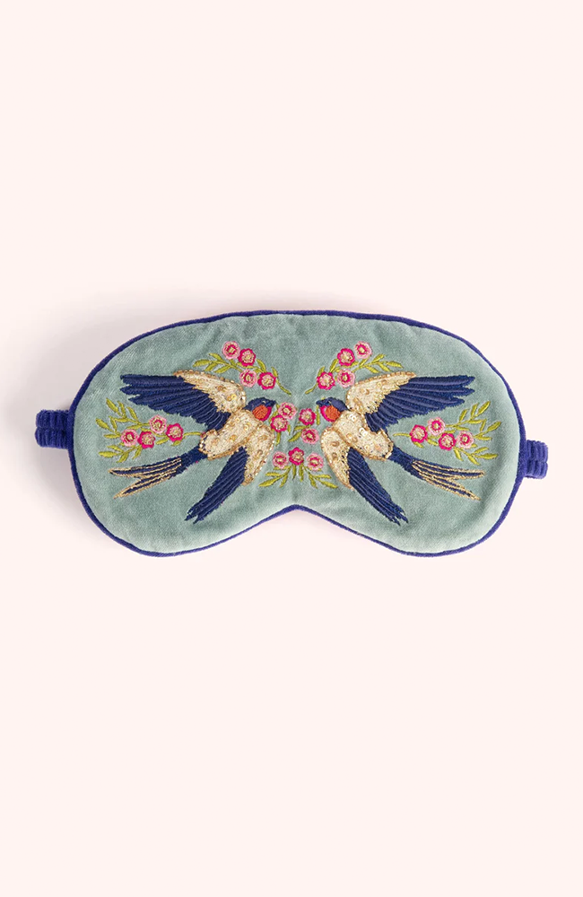 Velvet Eye Mask – Lobster Buddies by Powder UK – Harlow North